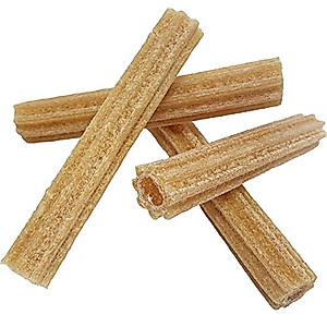 Himalayan Dog Chew Churro Yak Cheese Dog Chews, 100% Natural, Long Lasting, Gluten Free, Healthy & Safe Dog Treats, Lactose & Grain Free, Protein Rich, For All Breeds, Soft, Real Chicken Flavor, 4 oz