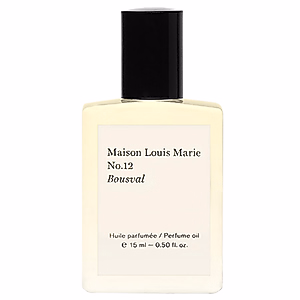 Maison Louis Marie - No.12 Bousval Natural Roll-On Perfume Oil | Luxury Clean Beauty + Non-Toxic Fragrance (0.5 fl oz | 15 ml)