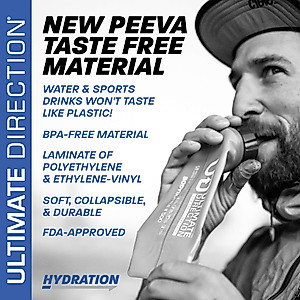 Ultimate Direction 1.5 Liter Hydration Reservoir for Endurance Training, Backpacking, Runners, BPA-Free, Easy Fill Lid