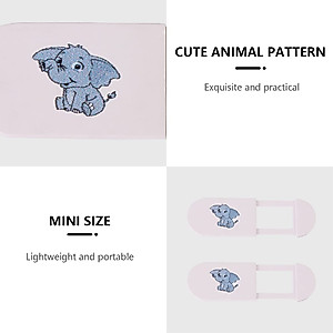 SOLUSTRE 8 pcs Camera Privacy Cover Computer Tablet cam Privacy Blocker Camera Blocker Cover Webcam limpiador de Tablet Camera Cover Tablet Phone Camera Slide Cover Gp02 Laptop Video Camera