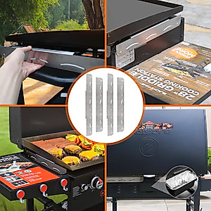 Wind Guards for Blackstone 28 Inch Griddle, Magnetic Blackstone Griddle Grill Accessories Fit with Side Shelf, Hood and Rear Grease Cup, Heat Shield for Side Table,Hold Heat, Save Gas and No Dropping