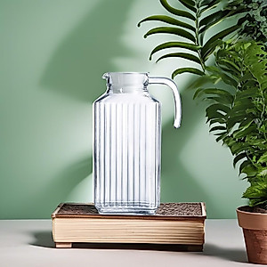 Luminarc Quadro 1.7-Liter (57 1/4-Ounce) Pitcher