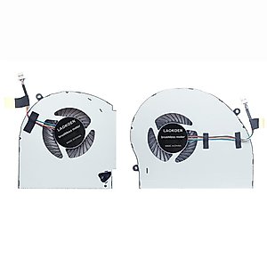 New Replacement Cooling Fans for Dell Alienware 17 R4 R5 P31E P31E001 Laptop MG75090V1-C060-S9A MG75090V1-C070-S9A Fan (4-Pin 4-Wire) 5V 0.4A