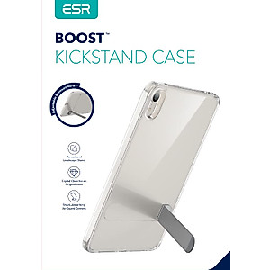 ESR for iPad Mini 6 Case, iPad Mini 6th Generation Case with Stand(8.3 inch, 2021), 3 Stand Modes, Slim and Light, Yellowing Resistant, Boost Kickstand Case, Clear