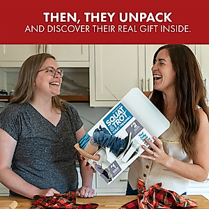 Prank Pack, Squat & Trat Prank Gift Box Prank Gift Box, Wrap Your Real Present in a Funny Authentic Prank-O Gag Present Box | Novelty Gifting Box for Pranksters