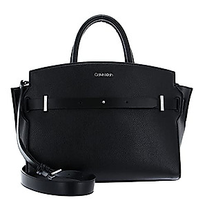 Calvin Klein Code Tote Medium Handbag One Size Ck Black