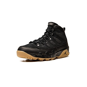 Jordan Mens Air 9 Boot AR4491 025 Black/Gum - Size 11