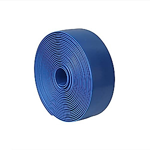 KOMORAX Royal Blue 1.5" Wide 20' Length Chair Vinyl Strap Strapping for Patio Lawn Garden Outdoor Furniture Matte Finish Color …