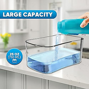 HOMEXCEL Sponges Dish Soap Dispenser for Kitchen Sink-12 Pack Compressed Cellulose Sponges-Sponge Holder Dish Washing Soap Dispenser-25 Ounces-Premium 2-in-1 Kitchen Gadgets,Sink Countertop Organizer