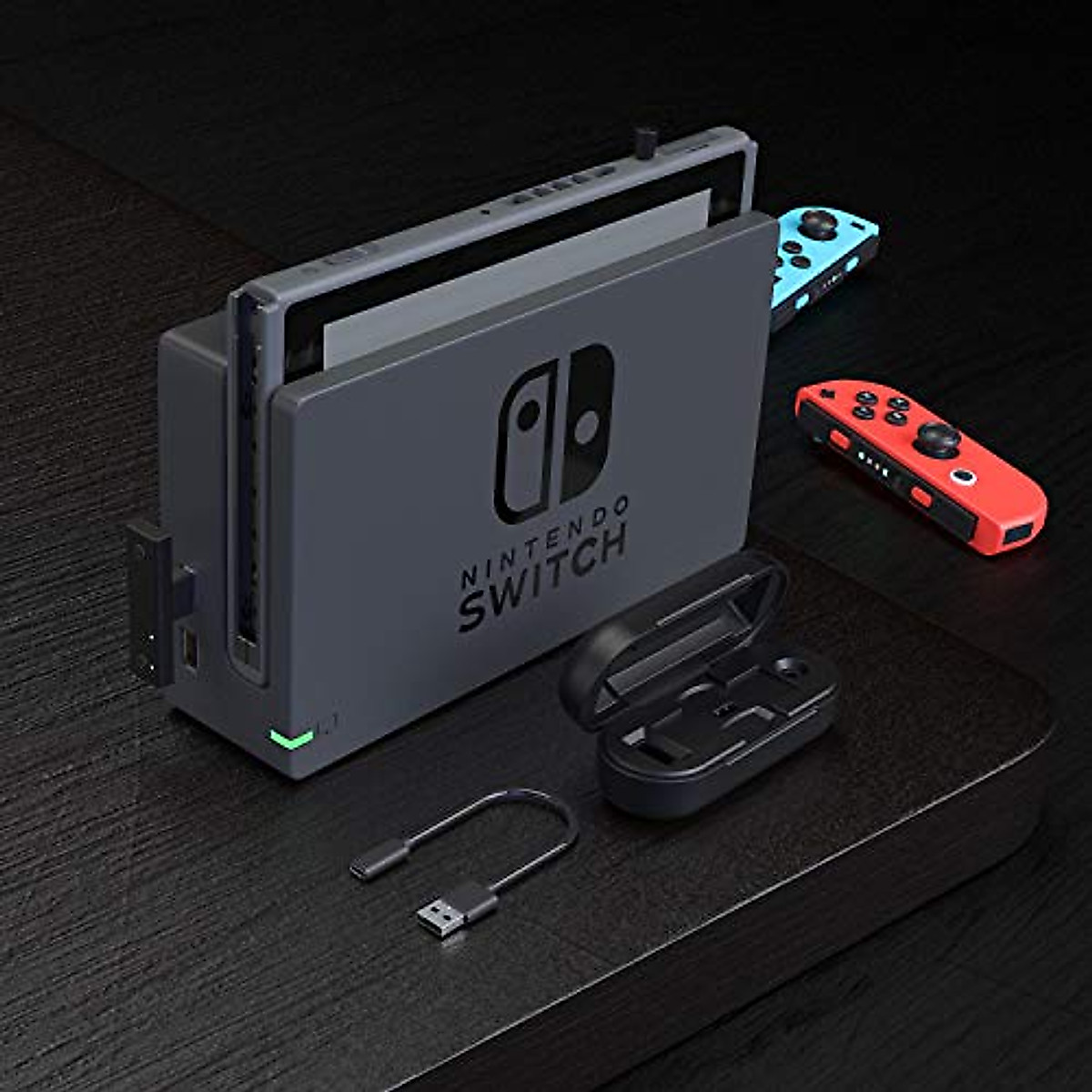 MAYFLASH PodsKit Bluetooth Adapter for Switch, PS4 and PC, Dual Stream Bluetooth Wireless Audio Transmitter with aptX Low Latency.