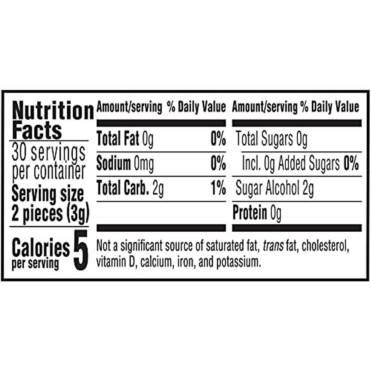 Dentyne Ice Peppermint Sugar Free Gum, 4 Bottles of 60 Pieces (240 Total Pieces)