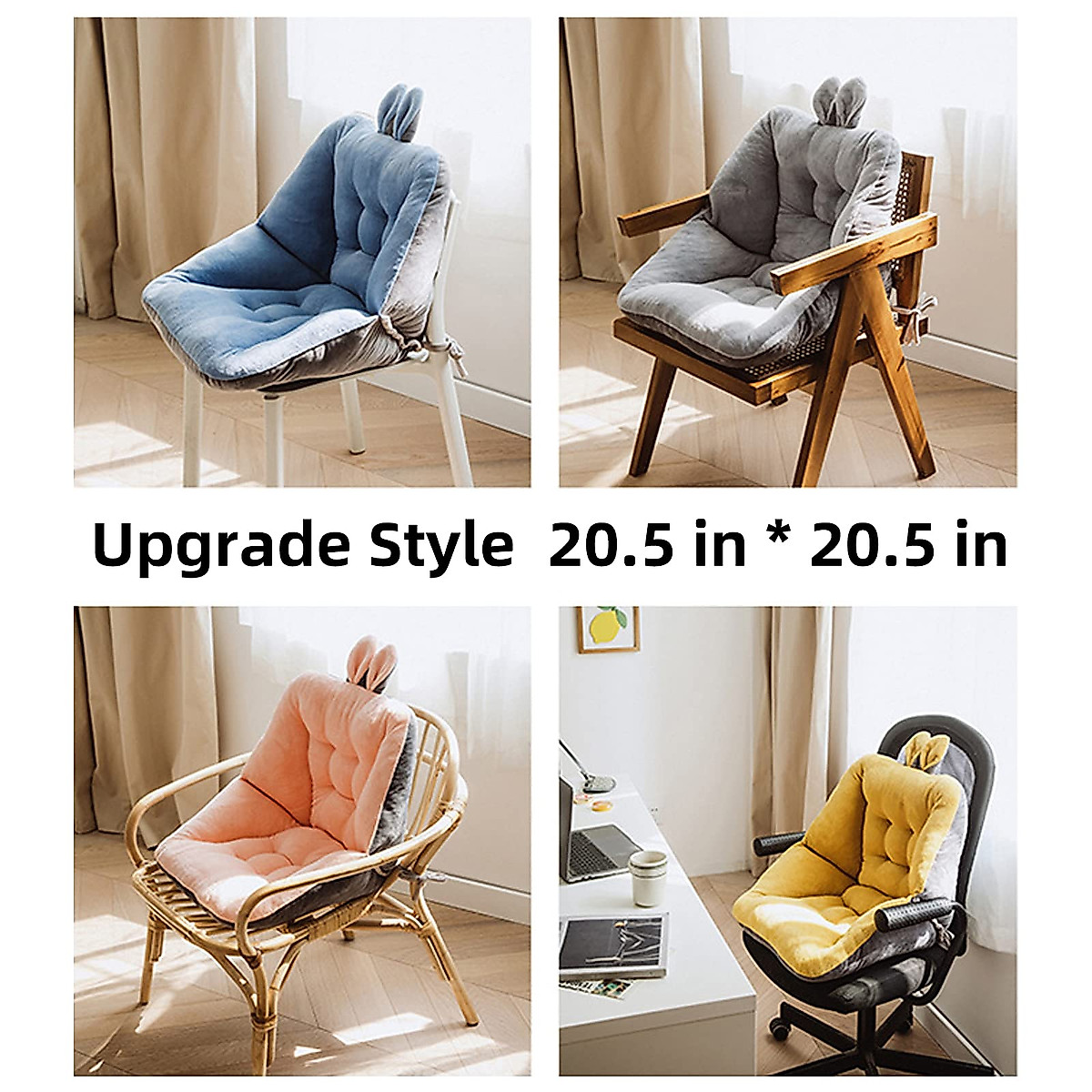 Office Chair Cushion for Desk Chair,Seat Cushion for Desk Chair Cushions for Dorm Desk Chair with Back