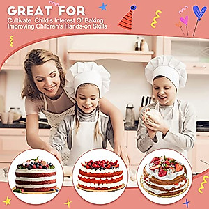 100 Pack Gold Cake Board Round Cake Circle Base Boards Disposable Cake Plate Scalloped Bases Round Coated Cake Boards Circle Cake Trays Cake Base Boards for Cake Dessert Party Supplies (8 Inch)