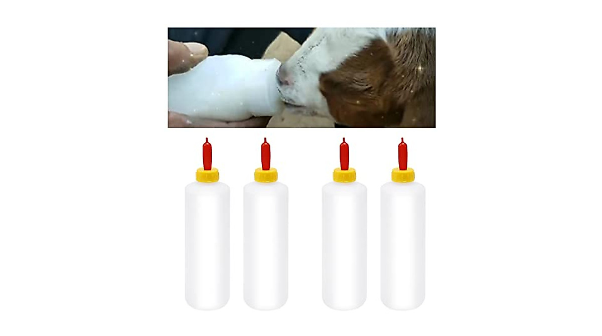 400ml Lamb Feeding Bottles - Durable & Versatile