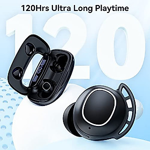 TAGRY Wireless Headsets with Charging Case IPX7 Waterproof for Sports