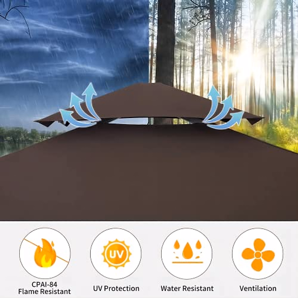 Outdoor Carport 10x20ft Heavy Duty Canopy Storage Shed,Portable Garage Party Tent,Portable Garage with Removable Sidewalls (C5)