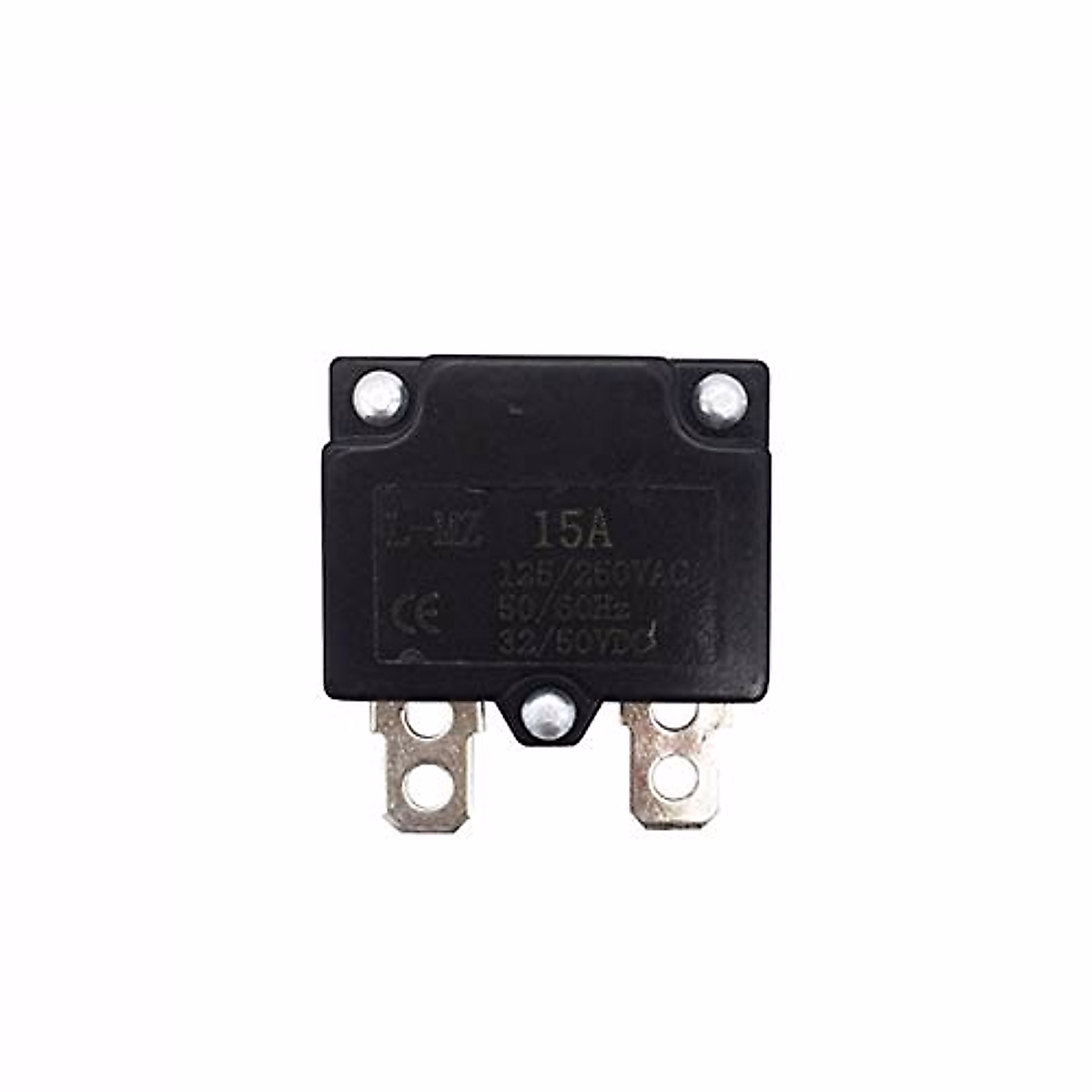 SHENGLE 15 Amp Fuse Automatic Reset, 15A Overload Protection Device for Kids Ride On Car Replacements Parts