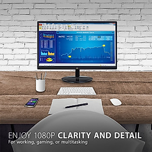ViewSonic VA2259-SMH 22in IPS 1080p HDMI Frameless LED Monitor (Renewed)