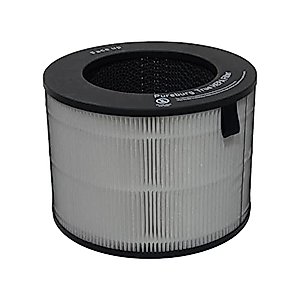 PUREBURG Replacement Filter Compatible with LG PuriCare AeroTower U9C Series U9CV2B U9CS1C U9CV1C Air Purifying Fan,H13 4-Stage Filtration Activated Carbon Air Clean