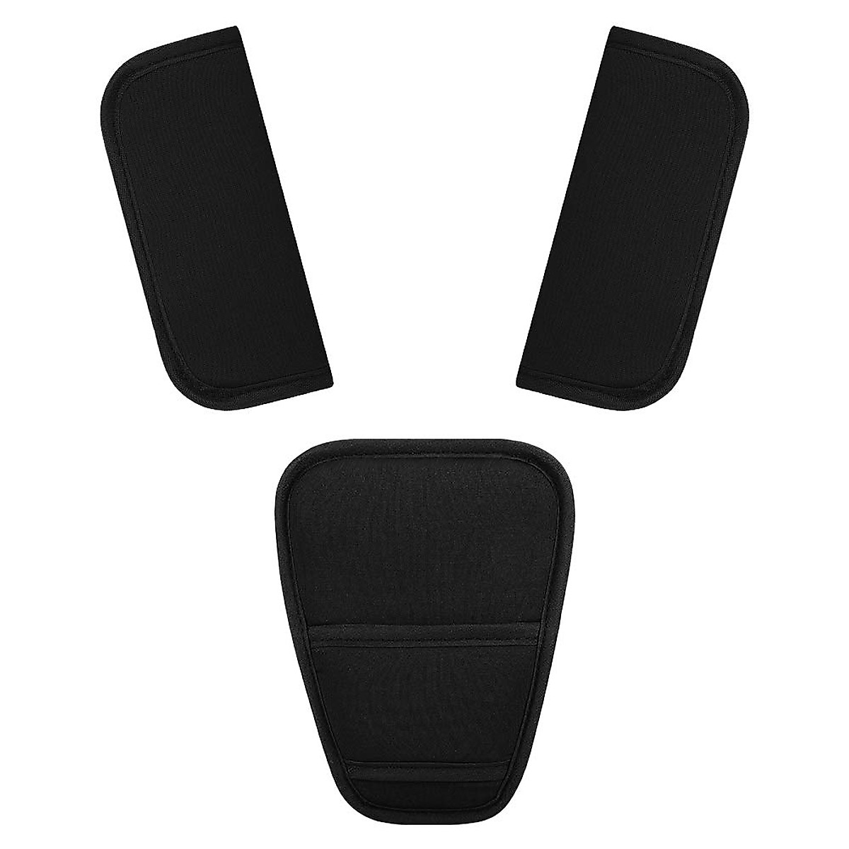 Accmor Car Seat Straps Shoulder Pads Suit, Stroller Belt Covers for Baby Kids,Car Seat Strap Covers for Car Seats, Pushchair, Stroller Belts