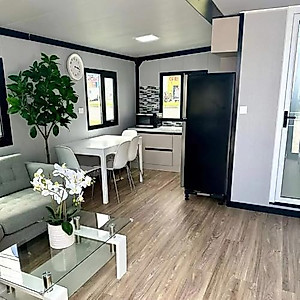 Portable 40ft Prefab Homes Expandable Container Home Folding Living Container Insulated and Weather-Resistant Container Home