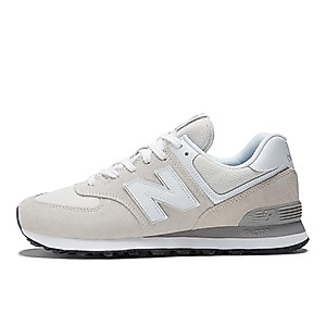 New Balance Men's 574 Core Sneaker, Nimbus Cloud/White, 10.5