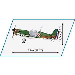 Cobi toys 317 Pcs Hs WWII Morane-Saulner Ms. 406