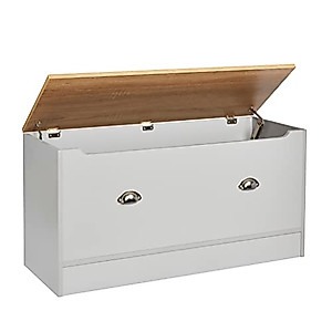 House and Homestyle Storage box in Grey & Oak