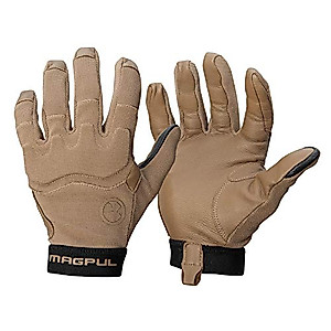 Magpul Patrol Glove 2.0 Lightweight Tactical Leather Gloves, Coyote, Large