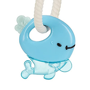 Nuby Ice Gel IcyBite Sea Teether Keys, 3M+ Multi