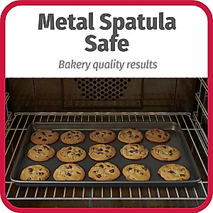 Goodcook Nonstick Steel 3-Piece Cookie Sheet Set