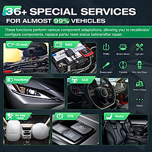 Autel MaxiSYS MS908S PRO II: 2024 J2534 ECU Programming Coding Adaption, Level-Up of MS908S Pro Elite MK908P II, Same Programming As MSUltra MS919 Elite II PRO, AutoScan 2.0, Active Test 36+ Services