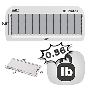 BATDIYOW 10 Plates Ultralight Folding Outdoor Stove Windscreen Aluminum Camping Stove Windshield Lightweight with Carrying Bag for Camping Picnic Backpacking Cooking