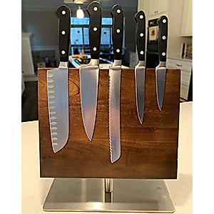 Mercer Culinary 6-Piece Renaissance Board Magnetic Knife Set, 11 3/8 x 9, Stainless Steel