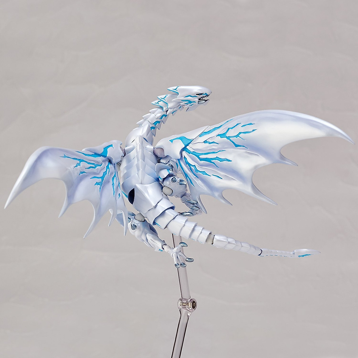 Vulcanlog 013 play ☆ Academy ☆ King revolving blue eyes-alternative-White-Dragon: blue eyes Asia White Dragon non scale pre-painted PVC & ABS-painted action figure