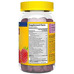 Nature Made Prenatal Gummies with DHA and Folic Acid, Prenatal Vitamin and Mineral Supplement for Daily Nutritional Support, 60 Gummies, 30 Day Supply