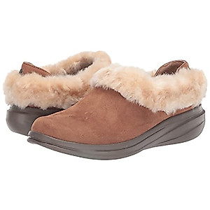 BZees Womens Crush Loafer Toffee Microfiber 11 M