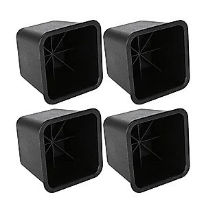 4Pcs Adjustable Furniture Risers Bed Elevation in Heights Heavy Duty Risers for Sofa and Table
