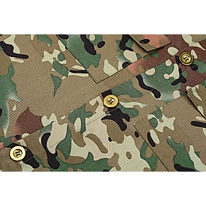 ReliBeauty Soldier Costume Army Camouflage Uniform,120