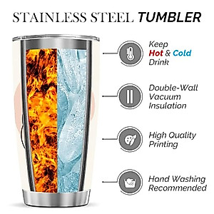 FOCIUZTA 40oz Vibrant Cartoonish Game Controller Pattern Tumbler with lid, Travel Coffee Cup, Ideal for Easter, Gaming Enthusiast, Mother Day, and birthday gifts