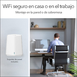 Netgear Orbi PRO WiFi 6 AX1800 Router SXR30, Wi-Fi 6 (802.11ax), W126258140 (SXR30, Wi-Fi 6 (802.11ax), Dual-Band (2.4 GHz / 5 GHz), Ethernet LAN, 5G, White, Tabletop Router)