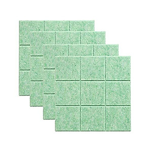 Creative Jiugongge Felt Wall Stickers Pack of 4, Cork Board Bulletin Board, Kindergarten Background Photo Wall, Message Board