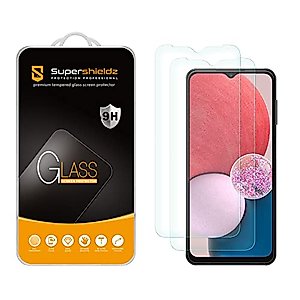 Supershieldz (2 Pack) Designed for Samsung Galaxy A14 5G Tempered Glass Screen Protector, Anti Scratch, Bubble Free