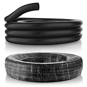 Alpine Corporation 25' PVC Ultra-Flex Hose with 1.5" Tall Inside Diameter for S-4 Fittings