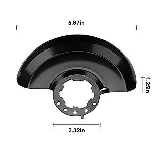 For Angle Grinder 43-54-1220 5" Type 27 Wheel Blade Guard 2780-20, 2781-20, 6117-30, 6117-31, 6124-30