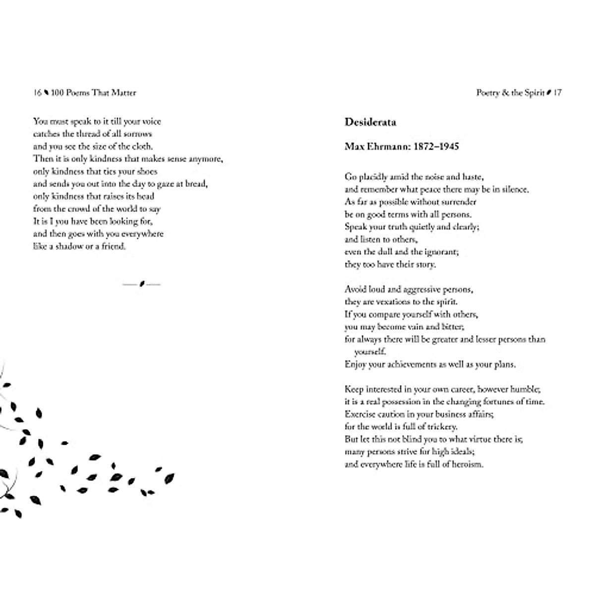 100 Poems That Matter