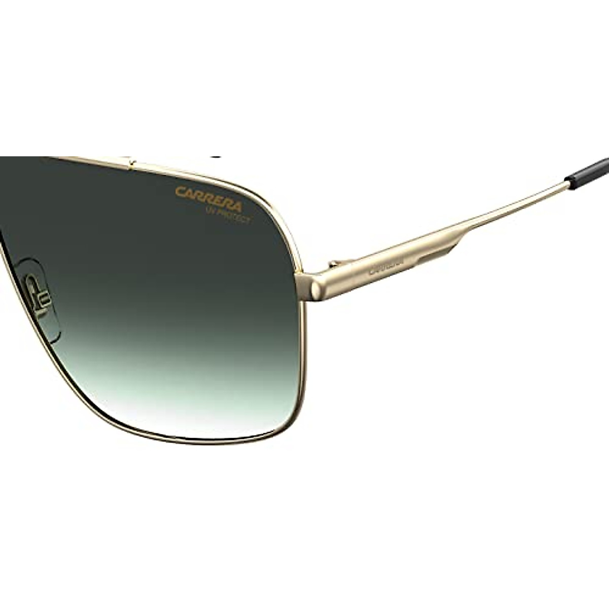 Carrera Carrera 1018/S 2M2 Gold Metal Aviator Sunglasses Green Gradient Lens, 63-11-145
