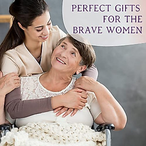 InnoBeta Cancer Survivor Gifts for Women, Flannel Throw Blankets Cancer Gifts for Women Girls, Super Soft & Skin-Friendly, Best Gifts for Cancer Patients, Perfect Get Well Soon Gifts, 50” x 65”