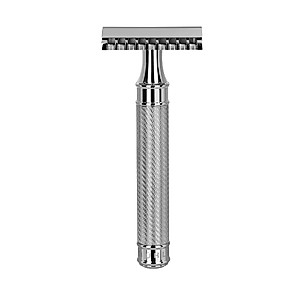 MÜHLE TRADITIONAL Grande Stainless Steel Safety Razor (Open Comb)