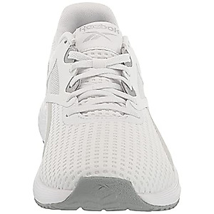 Reebok womens Lite Plus 3.0 Running Shoe, White/Silver Metallic/Pure Grey, 7.5 US